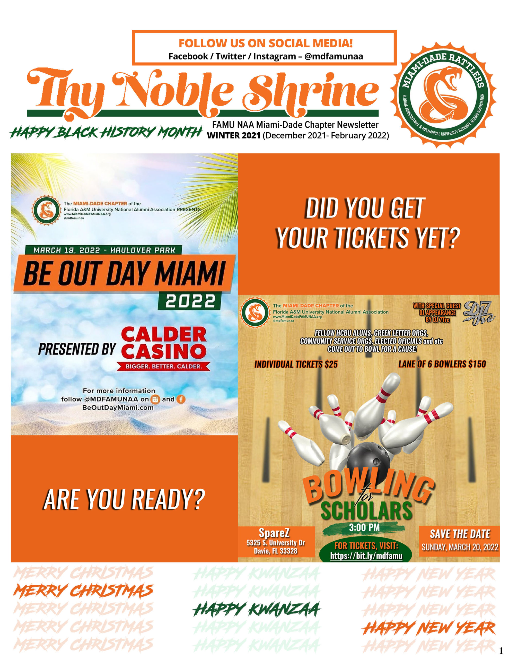 Thy Noble Shrine - FAMU NAA, Miami-Dade Chapter