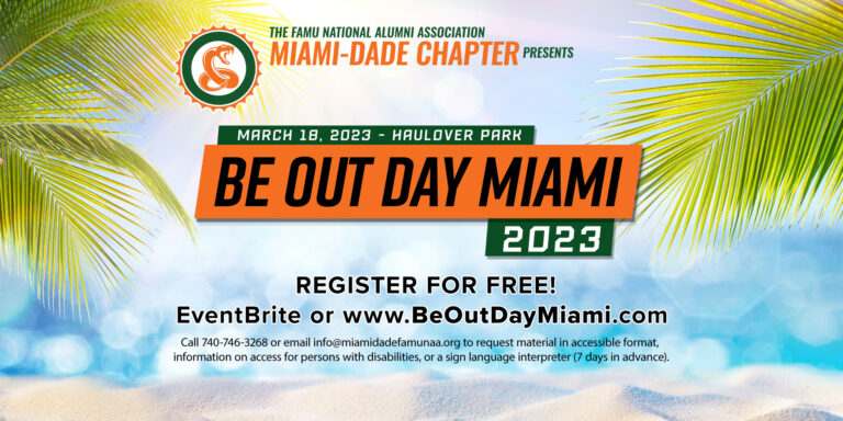 Be Out Day Miami - FAMU NAA Miami-Dade Chapter